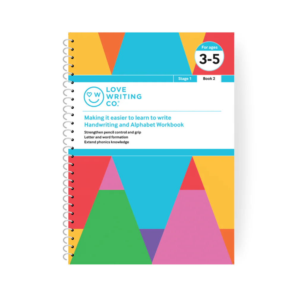 Handwriting & Alphabet Practice Workbook Stage 1 Book 2: Ages 3-5 – Art ...