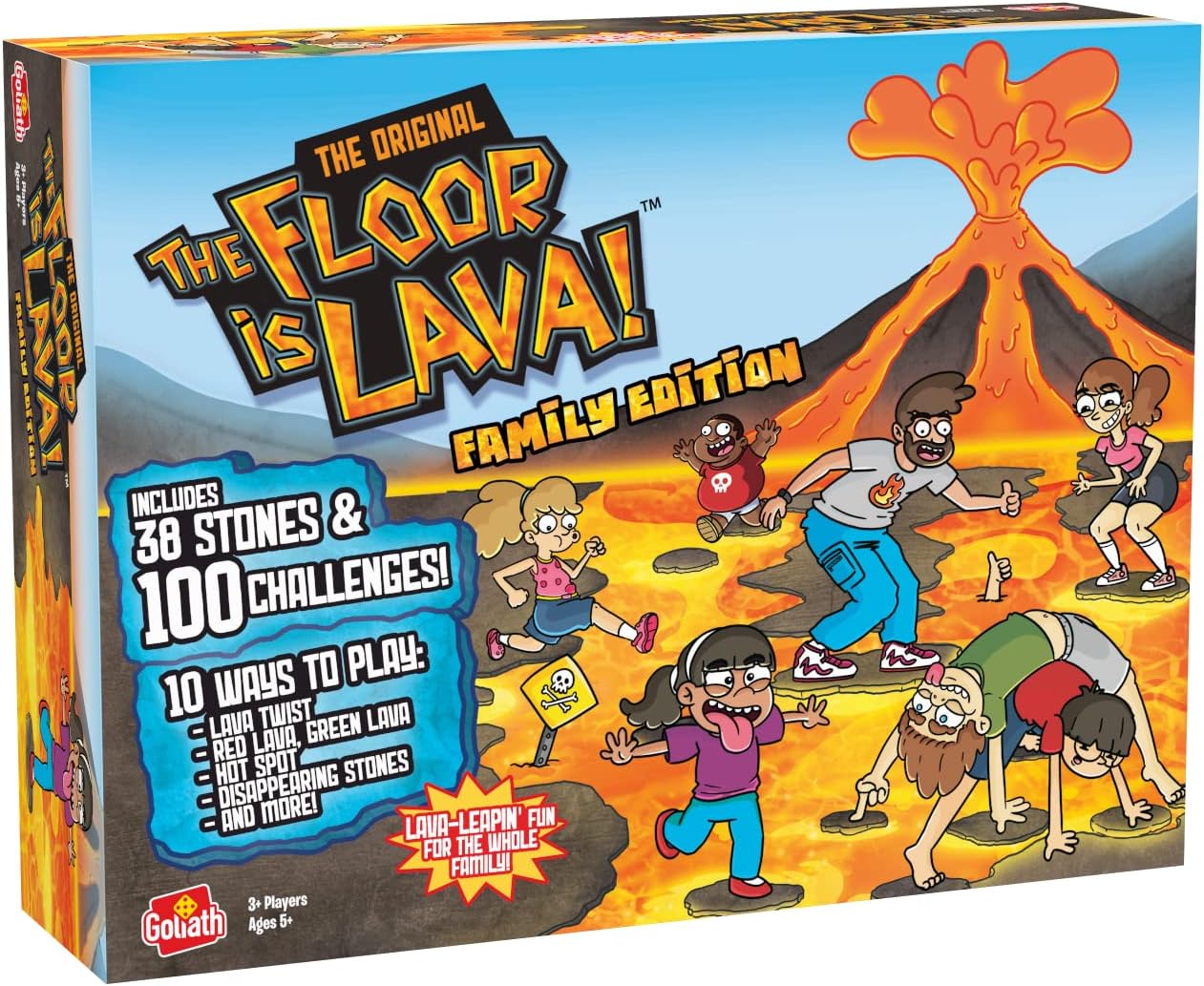 Floor is Lava: Family Edition Game | Art & Hobby