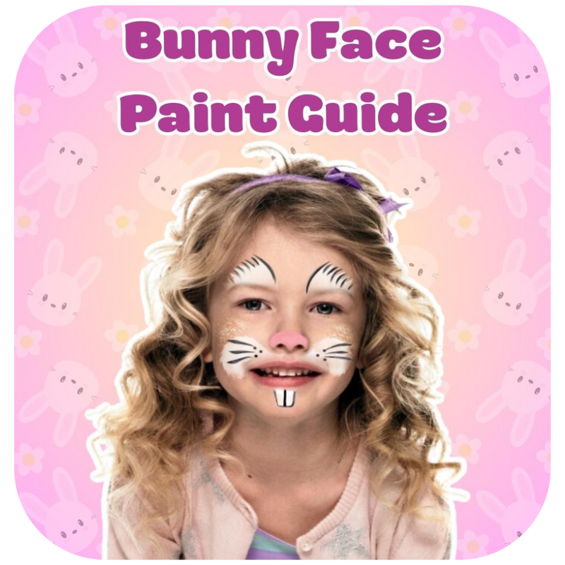 Easy Bunny Rabbit Face Painting Guide | Art & Hobby