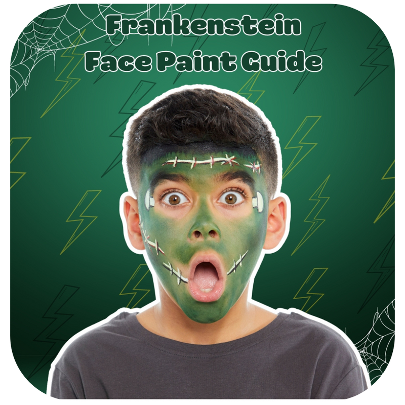 Frankenstein's Monster Face Painting Guide | Art & Hobby
