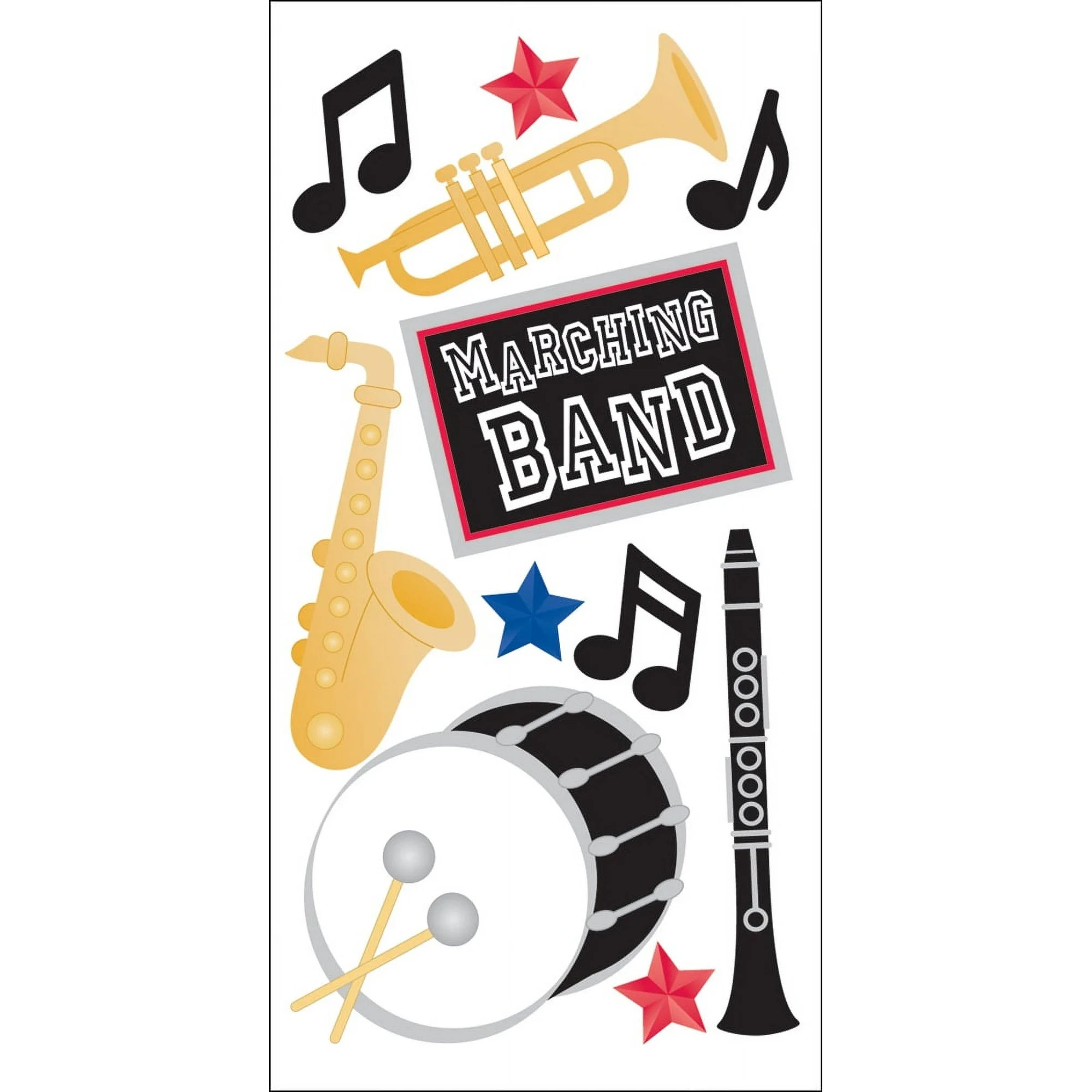 Essentials Sticker Sheet - Marching Band