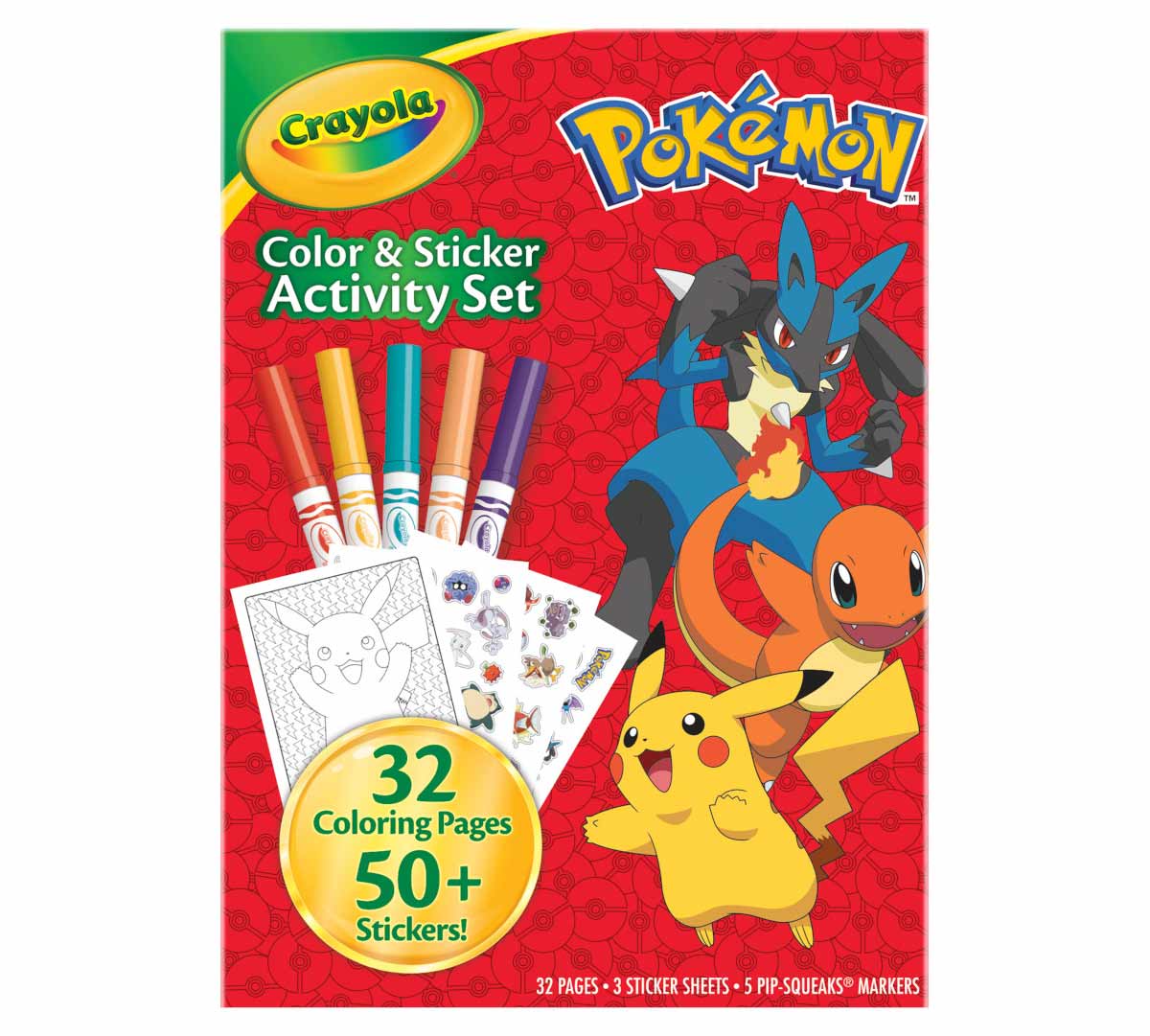 Crayola Pokémon Colour and Activity Set – Art & Hobby