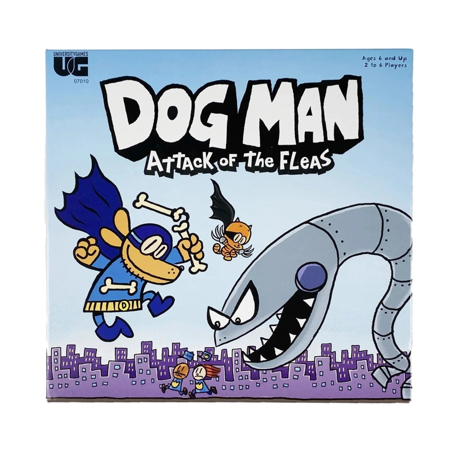 Dog Man Attack of the Fleas Board Game