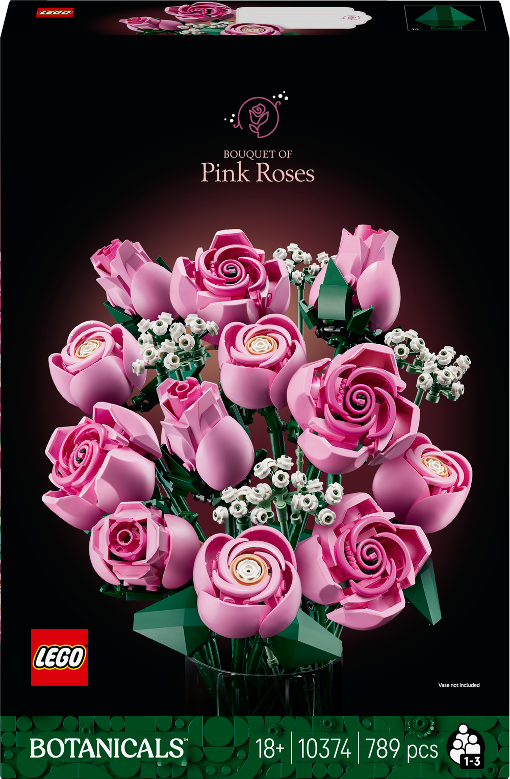 Lego Botanicals - Bouquet of Pink Roses – Art & Hobby