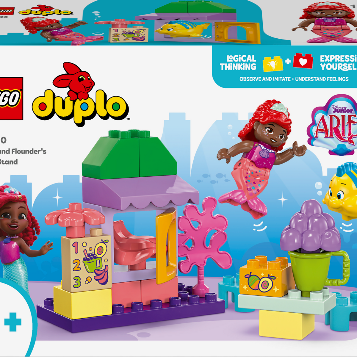 Lego Duplo Disney Ariel and Flounder's Café Stand – Art & Hobby