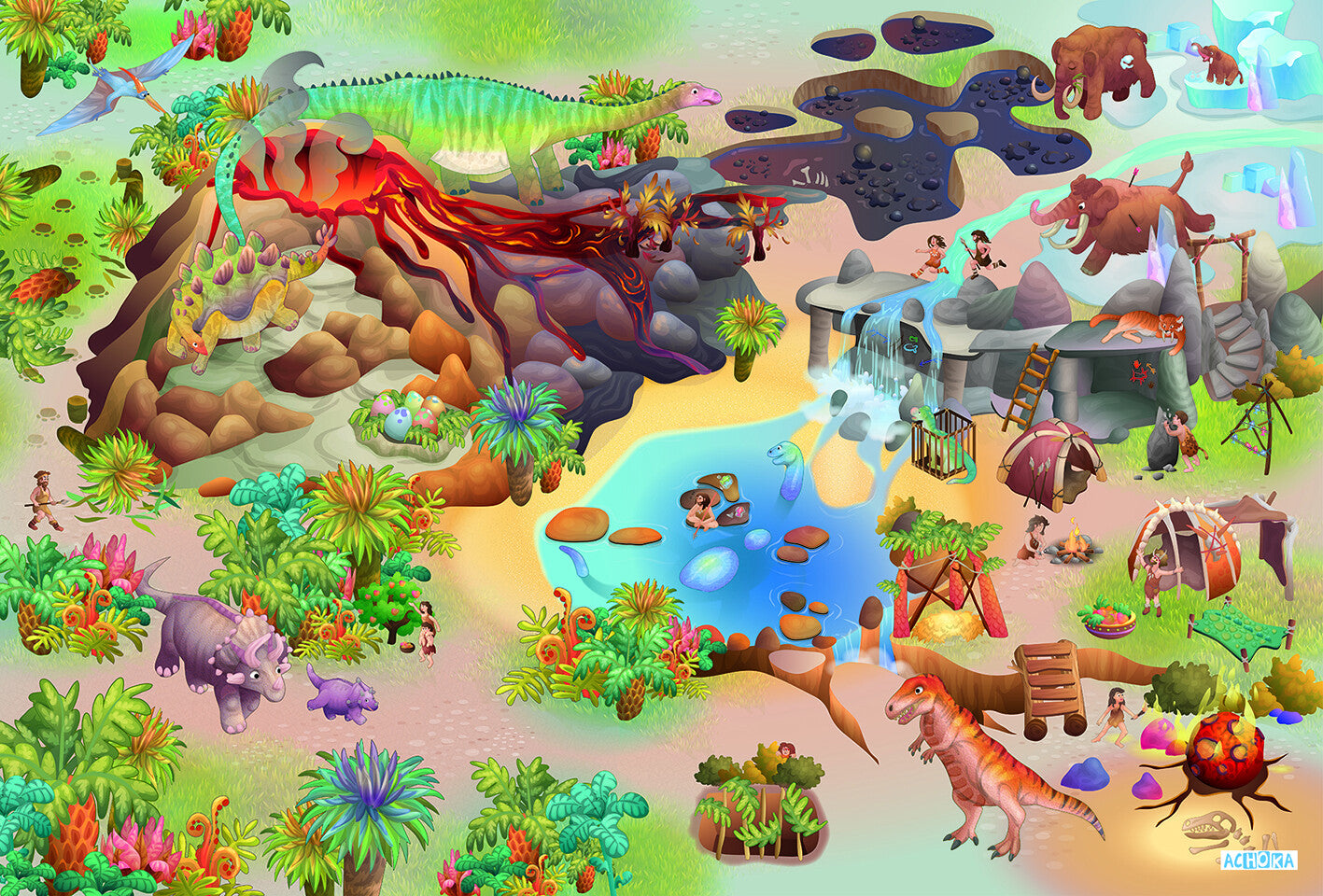 Playmat Dino Connect