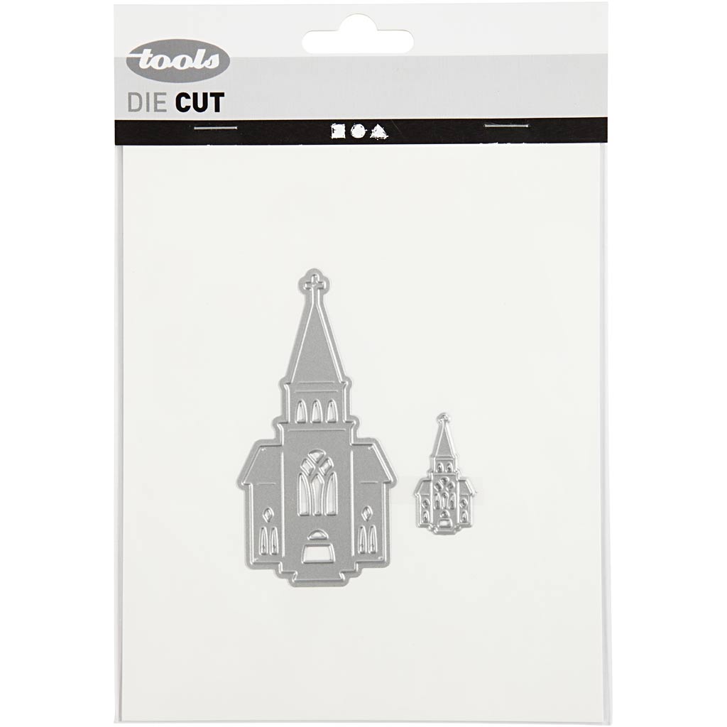 Die Cut and Embossing Folder Churches Size 46x91+18x35mm – Art & Hobby