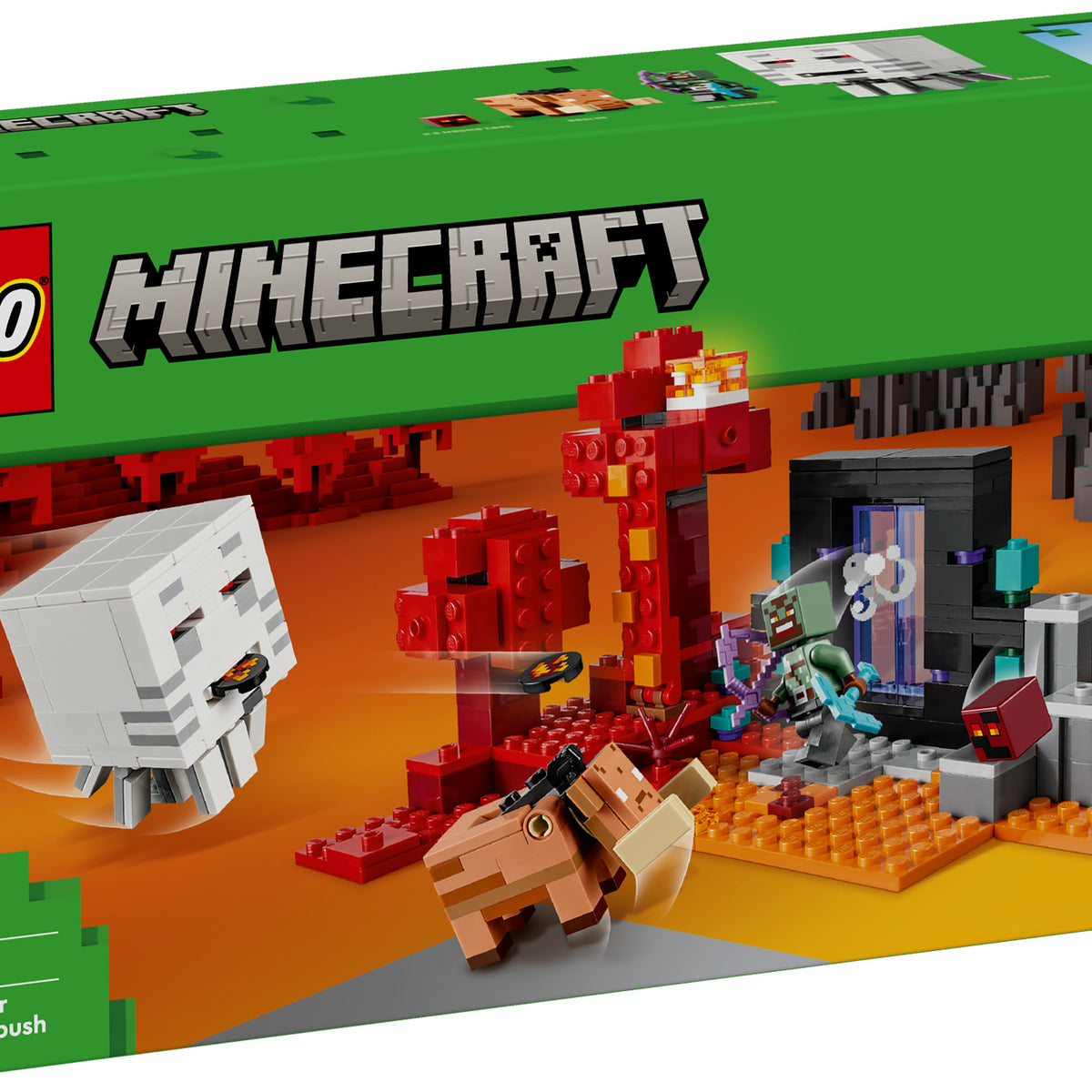 Lego Minecraft The Nether Portal Ambush Set | Art & Hobby