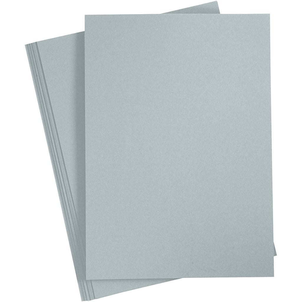 Card A4 210x297mm 220g - Grey (10 Pieces) – Art & Hobby