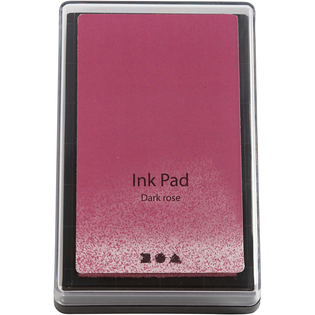 Ink Pad H: 2cm Size 9x6cm Dark - Rose – Art & Hobby