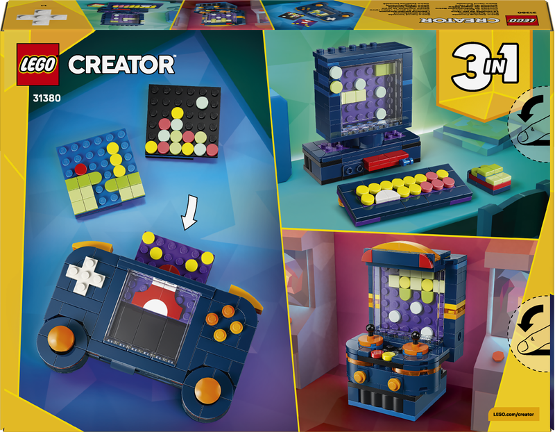 LEGO Creator 3 in 1 - Retro Gaming Console – Art & Hobby