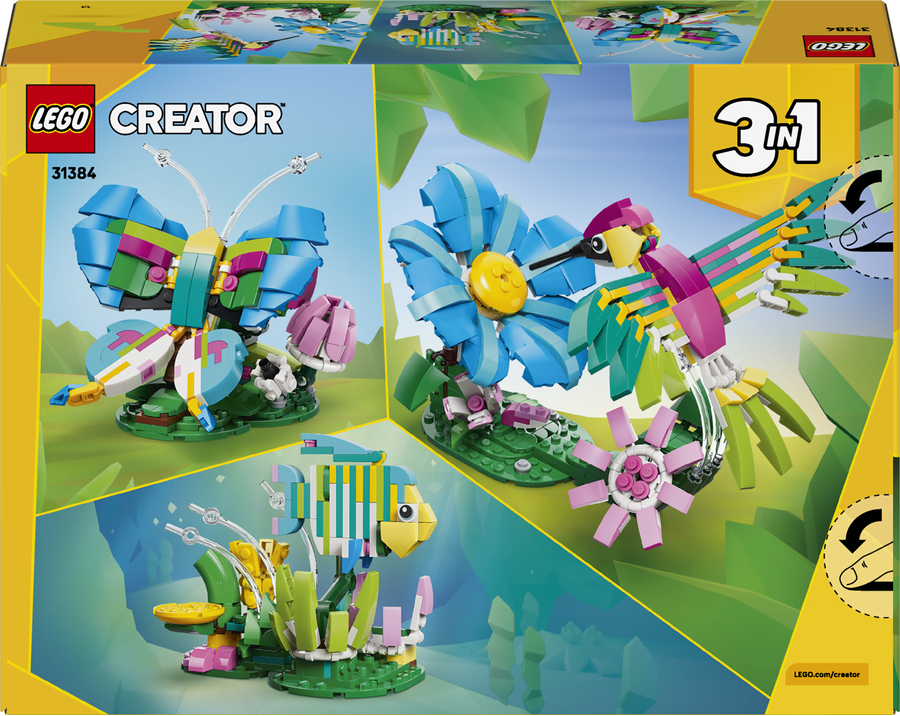 LEGO Creator 3 in 1 - Wild Animals: Colorful Hummingbird – Art & Hobby