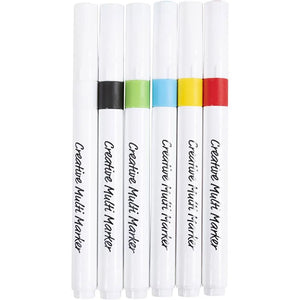 Creative Multi Markers - 6 Pack | Art & Hobby