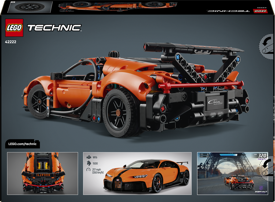 LEGO Technic - Bugatti Chiron Pur Sport Hypercar – Art & Hobby
