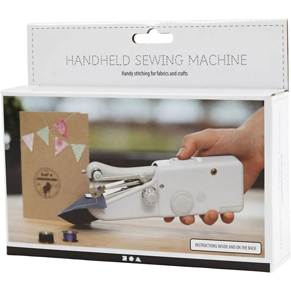 Creativ Craft Handheld Sewing Machine - White – Art & Hobby