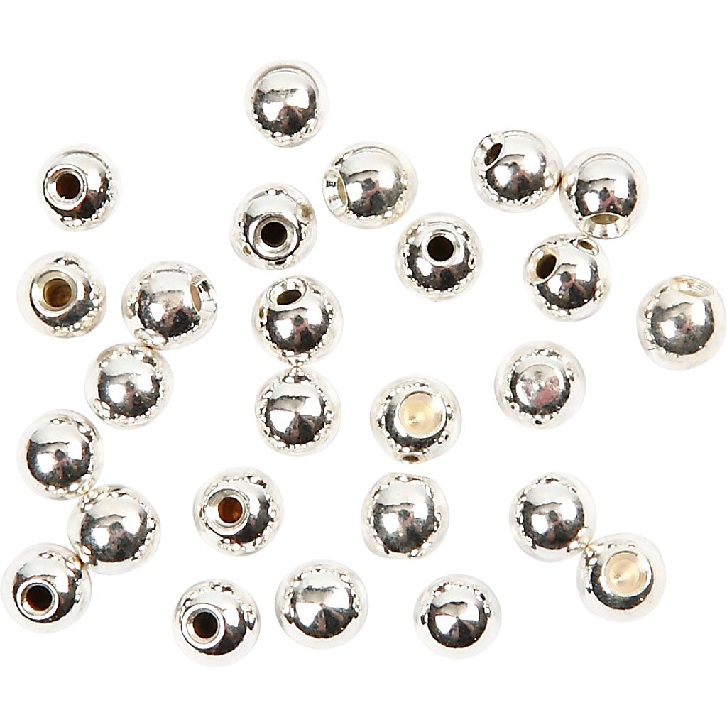 Memory Wire End Caps Diameter 3mm Hole Size 1mm - Silver-Plated (20 Pi ...