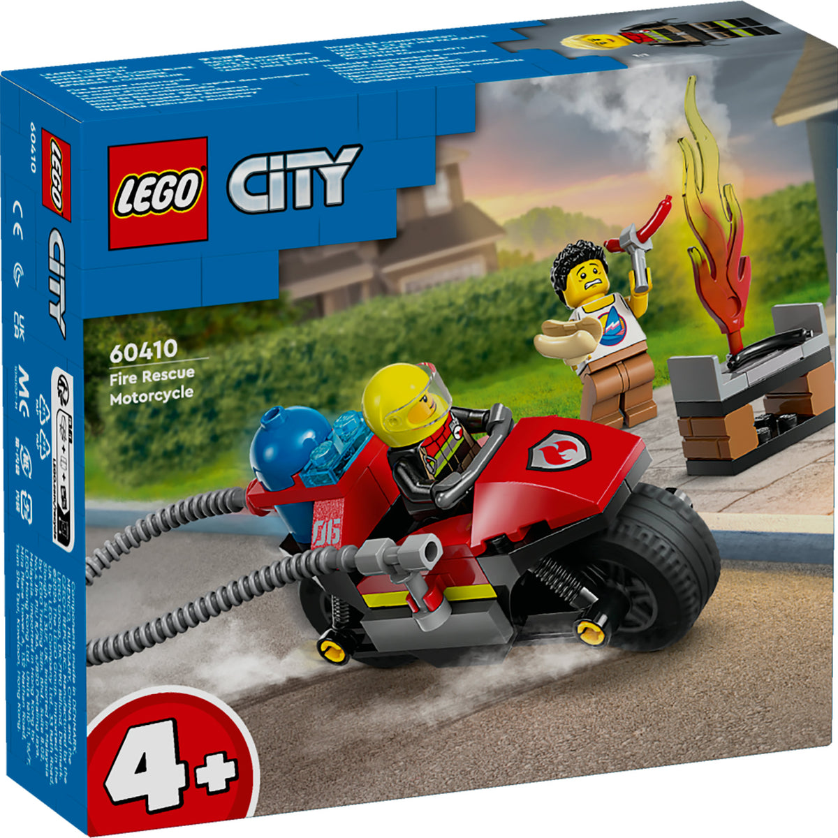Lego City Fire Rescue Motorcycle Set – Art & Hobby