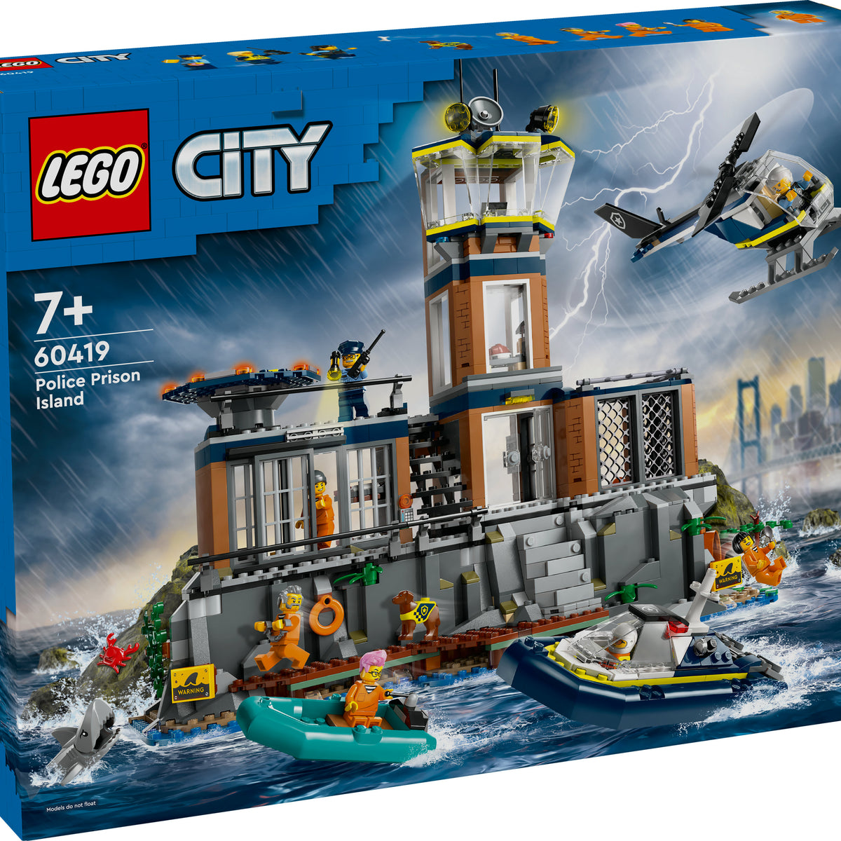 Lego City Police Prison Island Set | Art & Hobby
