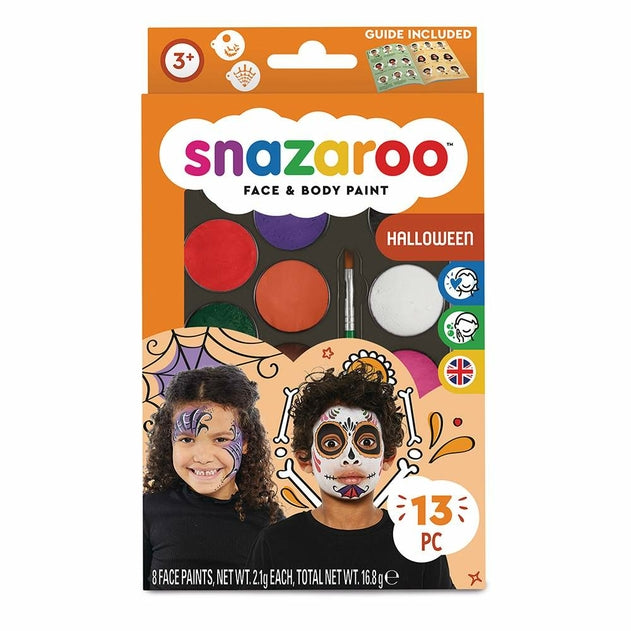 Snazaroo Halloween Characters Face Paint Kit