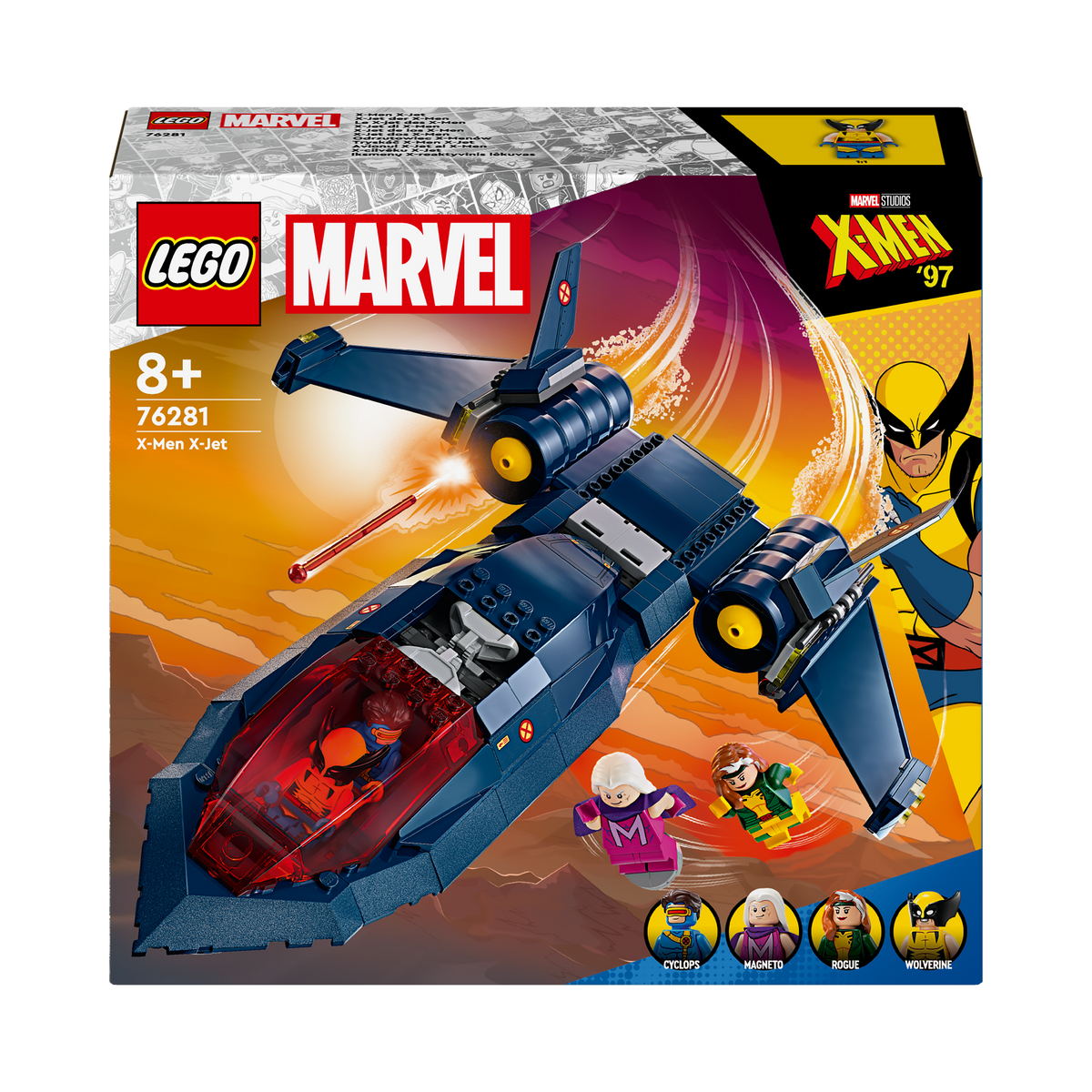 Lego Marvel X-Men X-Jet Set | Art & Hobby