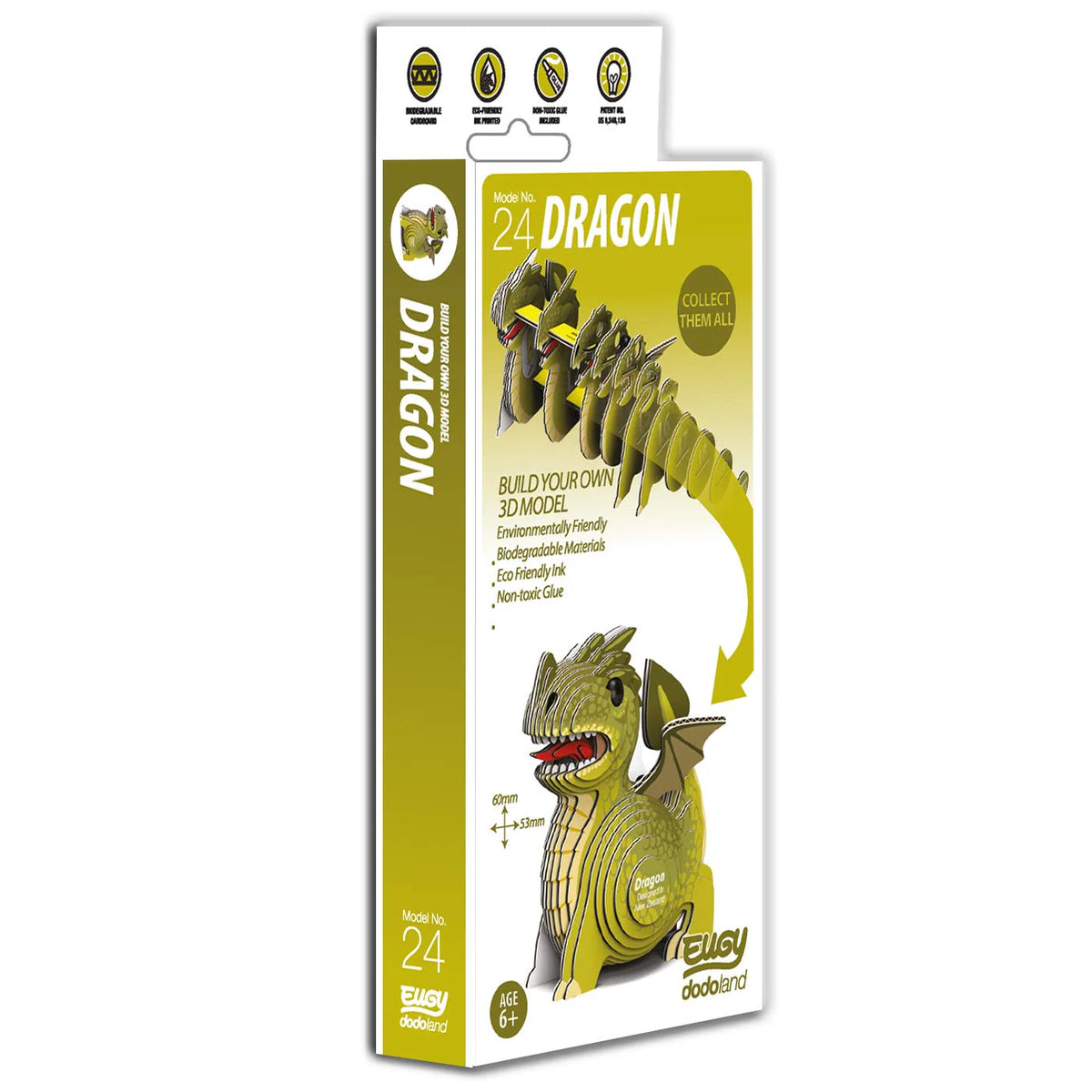 EUGY 024 Dragon - 3D Model Kit – Art & Hobby