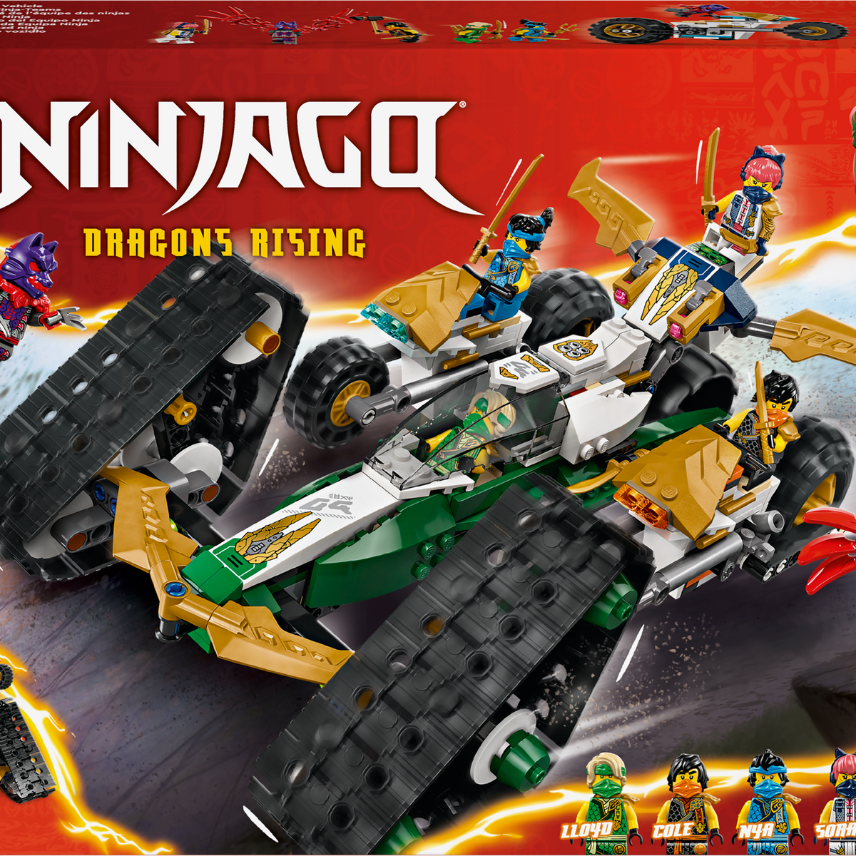 Lego Ninjago Ninja Team Combo Vehicle | Art & Hobby