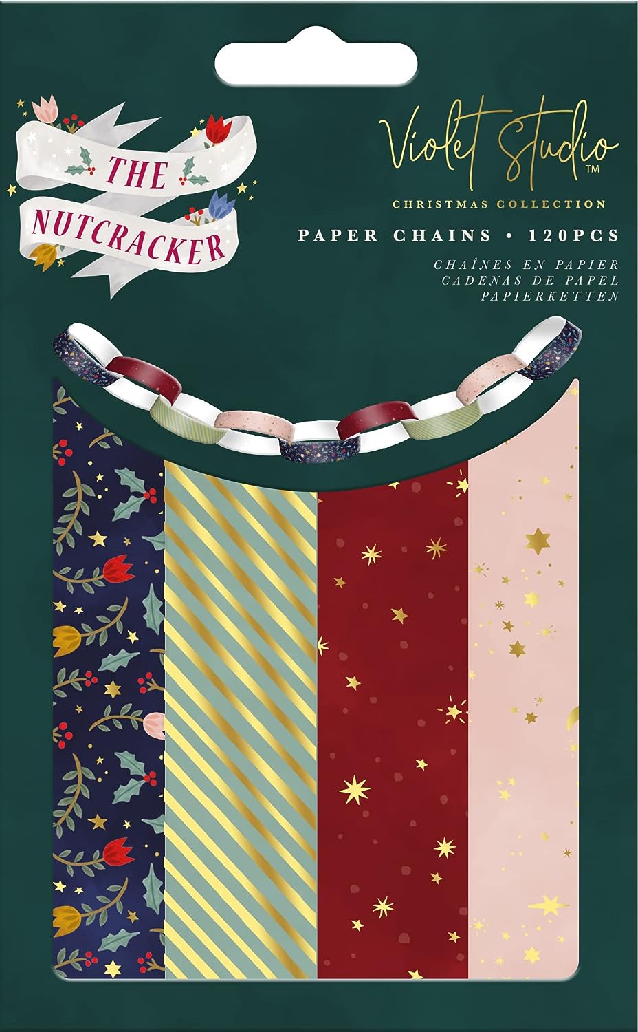 Violet Studios - Paper Chain Kit - The Nutcracker – Art & Hobby