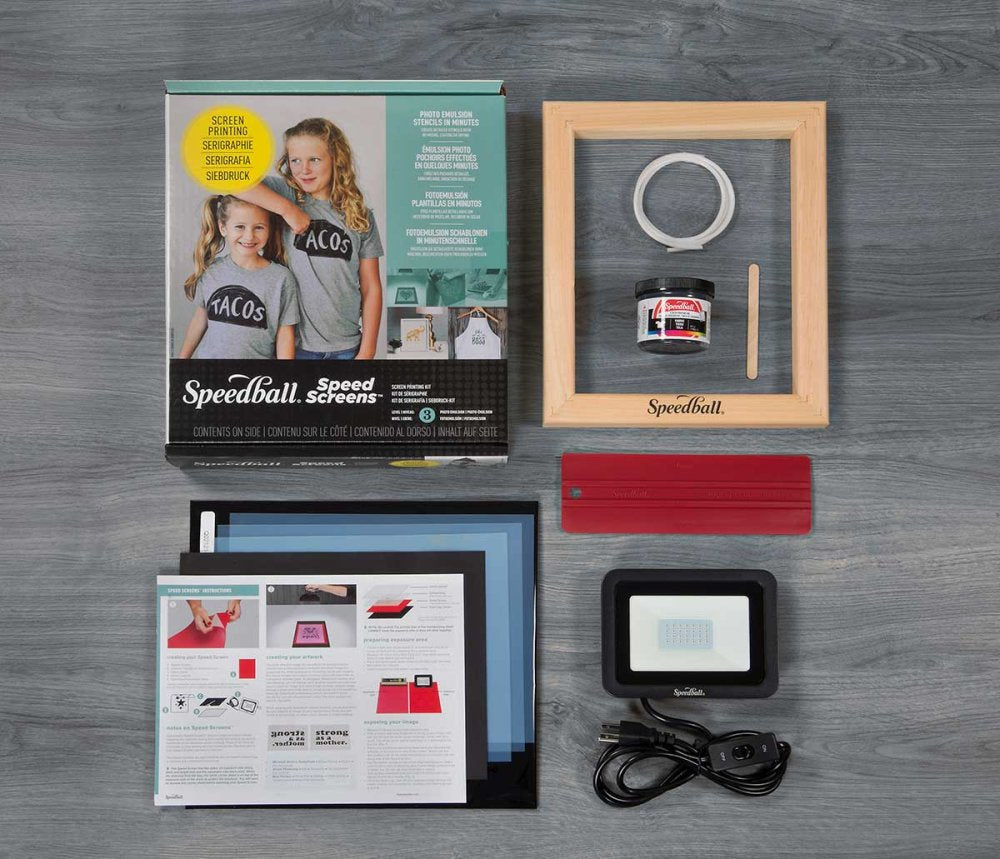 Speedball Speed Screens Screen Printing Kit – Art & Hobby