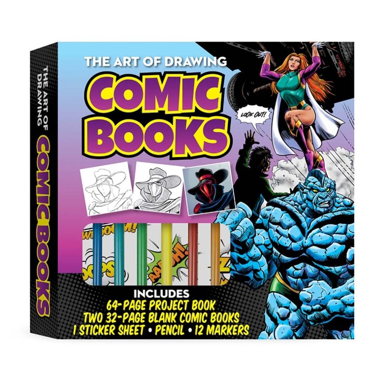 Art of Drawing Comic Books Drawing Kit – Art & Hobby