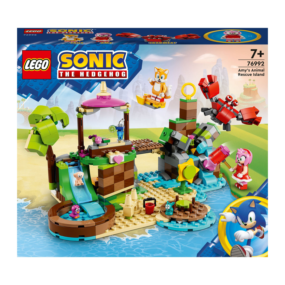 Lego Sonic the Hedgehog Amys Animal Rescue Island – Art & Hobby