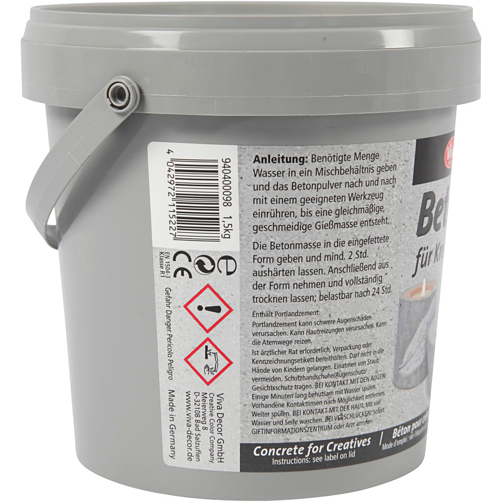 Hobby Concrete - Grey 1500g – Art & Hobby