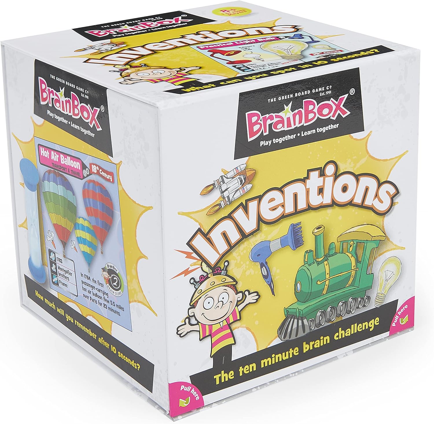 BrainBox Inventions Card Game | Art & Hobby