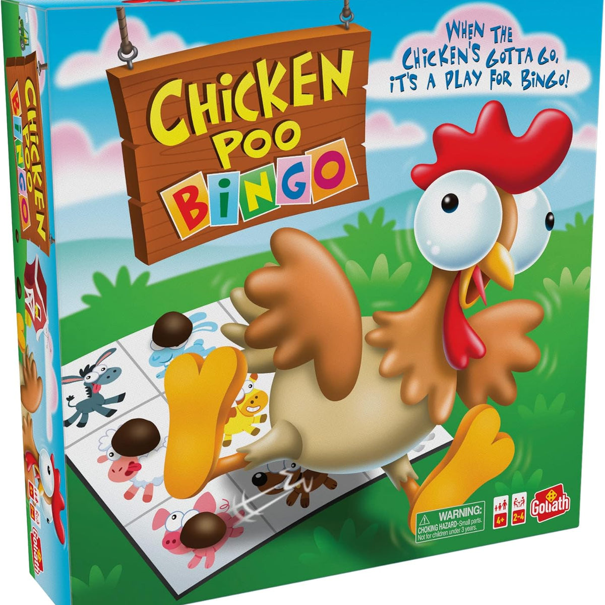 Chicken Poo Bingo Board Game | Art & Hobby