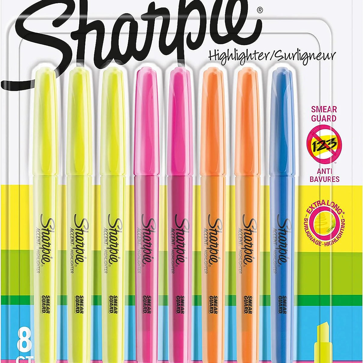 Sharpie 8 Highlighter Markers – Art & Hobby