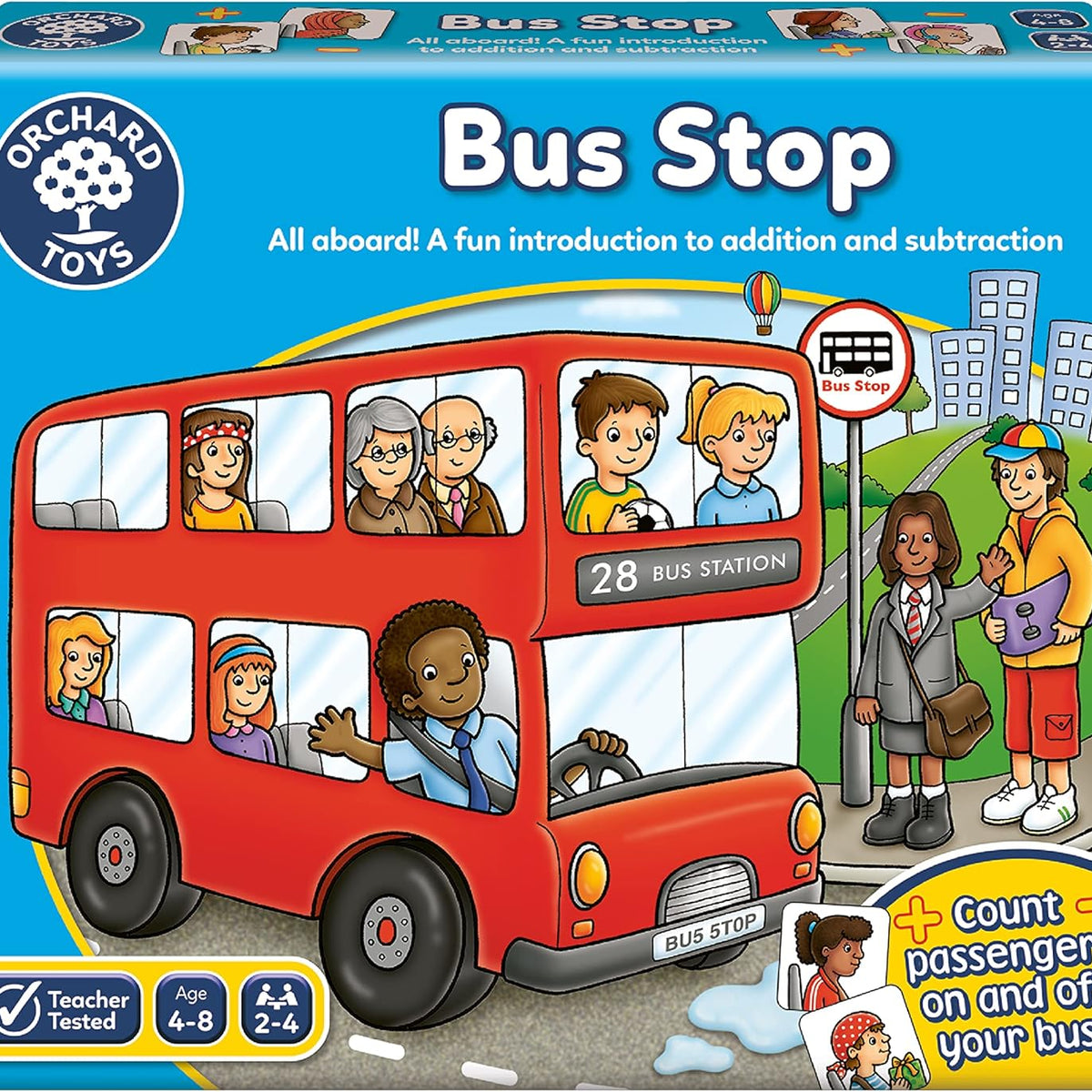 Orchard Toys Bus Stop Board Game | Art & Hobby