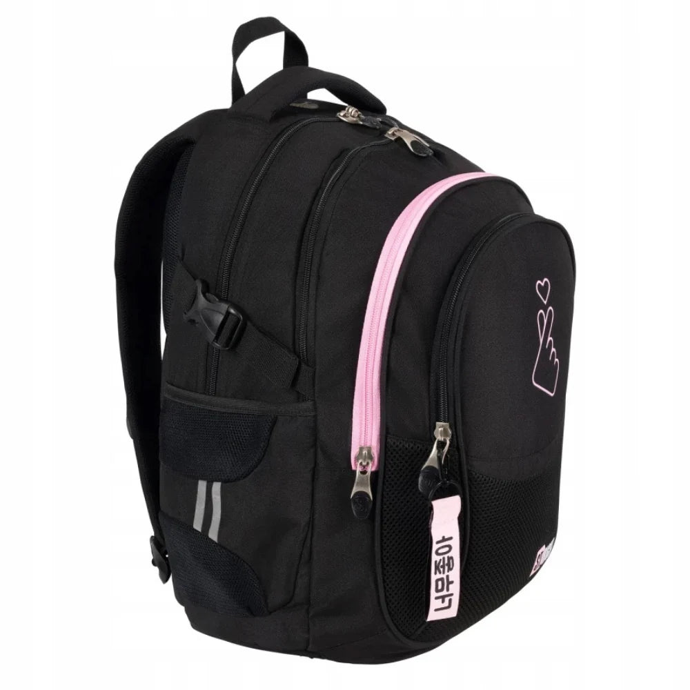 St.Right School Bag 17 Inch - K-Pop Finger Heart Lover | Art & Hobby