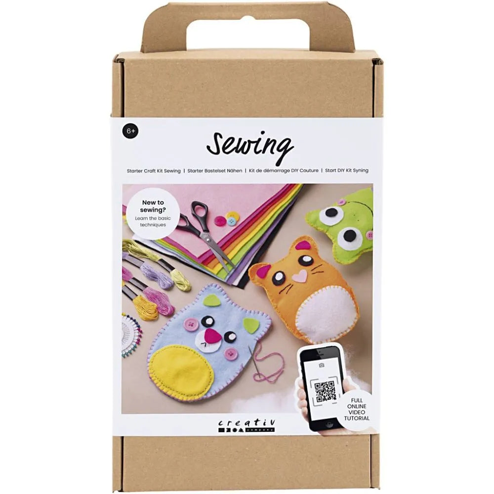 Creativ Craft Starter Craft Kit - Sewing Teddy Bears Kit – Art & Hobby