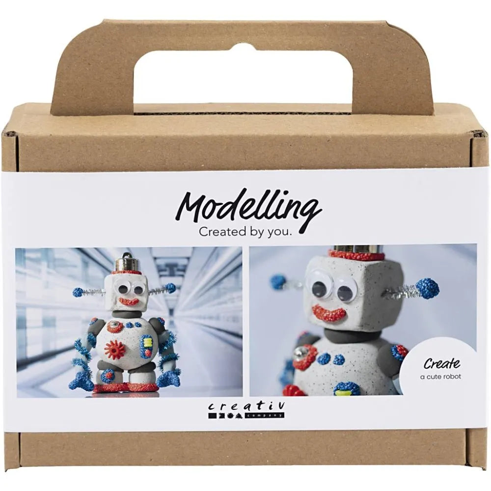 Mini Craft Kit Clay Modelling - Robots – Art & Hobby