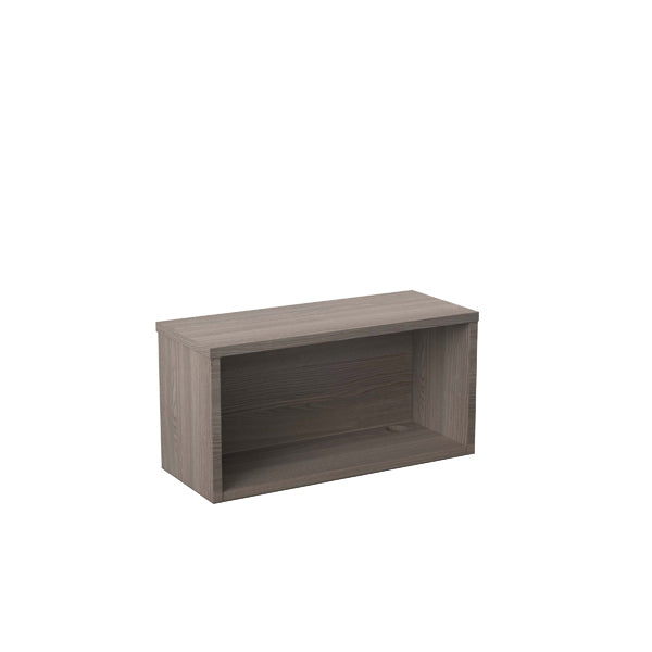 Jemini Reception Modular Straight Riser Unit 800x315x400mm Grey Oak KF