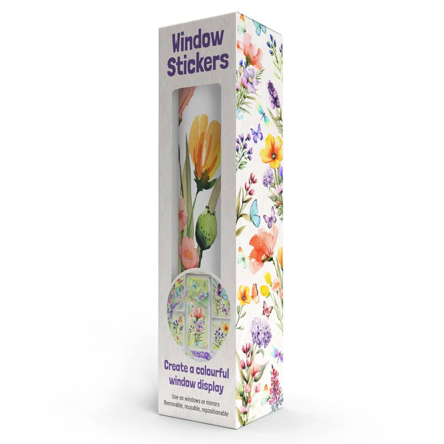 Window Sticker Pack - Meadow Flowers