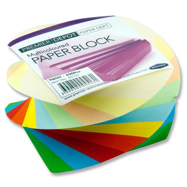 TWISTED BLOCK-500 SHEETS – Art & Hobby