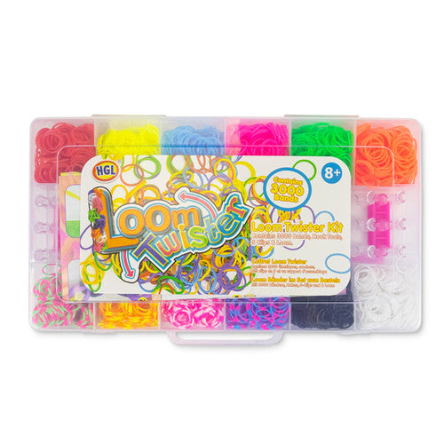 Loom Bands Twister Set (3000 Pieces) – Art & Hobby