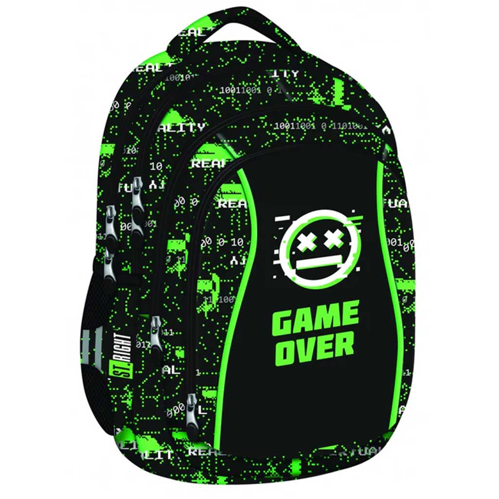 St.Right School Bag 17 Inch - VR Gamer | Art & Hobby
