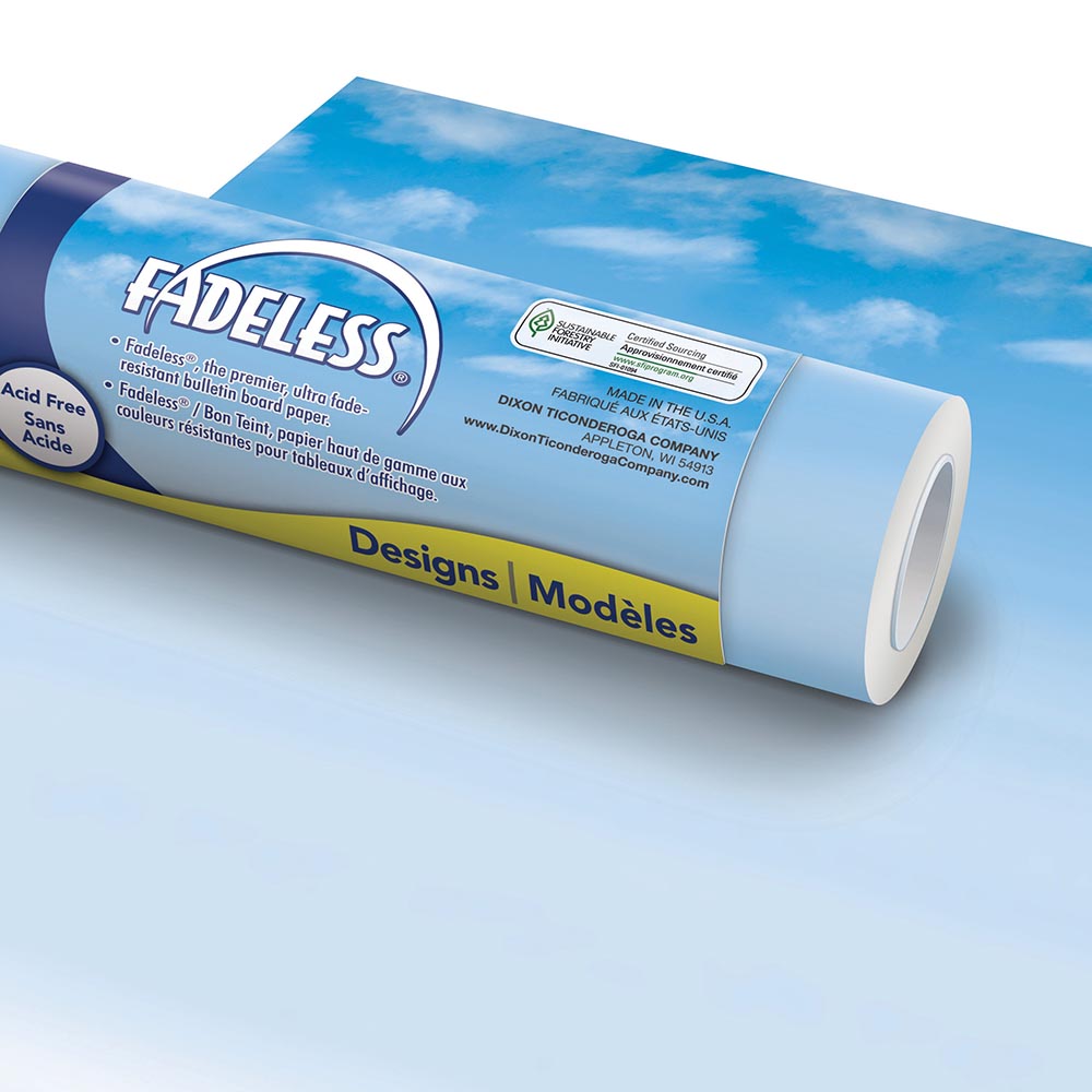 Fadeless Roll Design - Wispy Clouds 1.2m x 3.7m