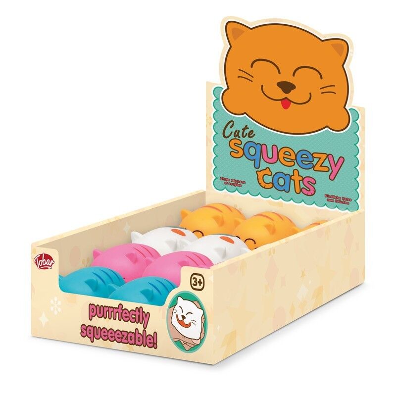 Tobar Cute Squeezy Cats