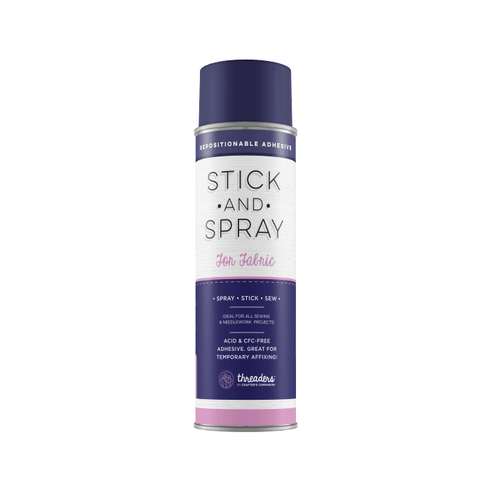 Crafters Companion Stick and Spray Adhesive For Fabric – Art & Hobby