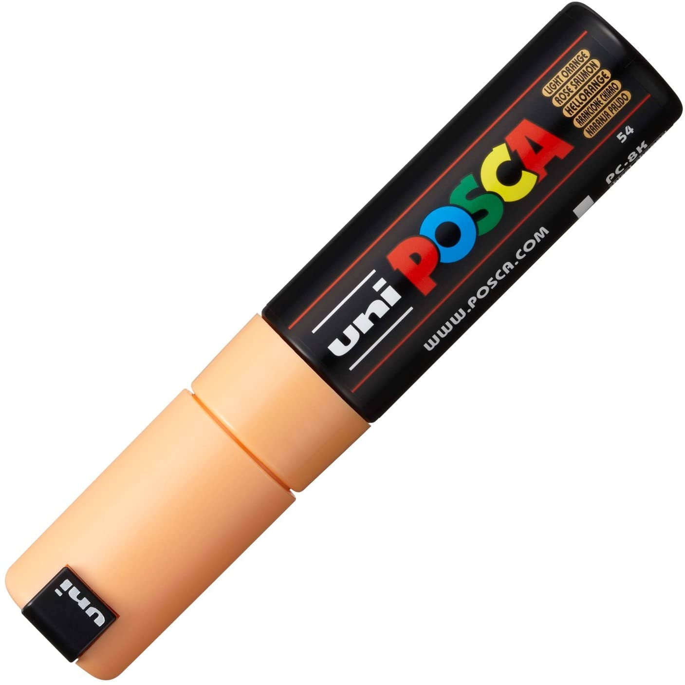 Posca 8Mm Marker-Lt Orange Single