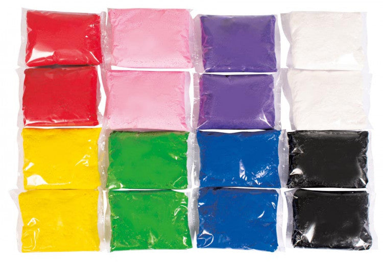 Light clay, 120 g, 8 pks 2 colours