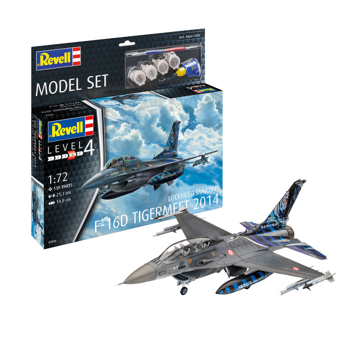 Revell Model Set Lockheed Martin F-16D Tigermeet – Art & Hobby