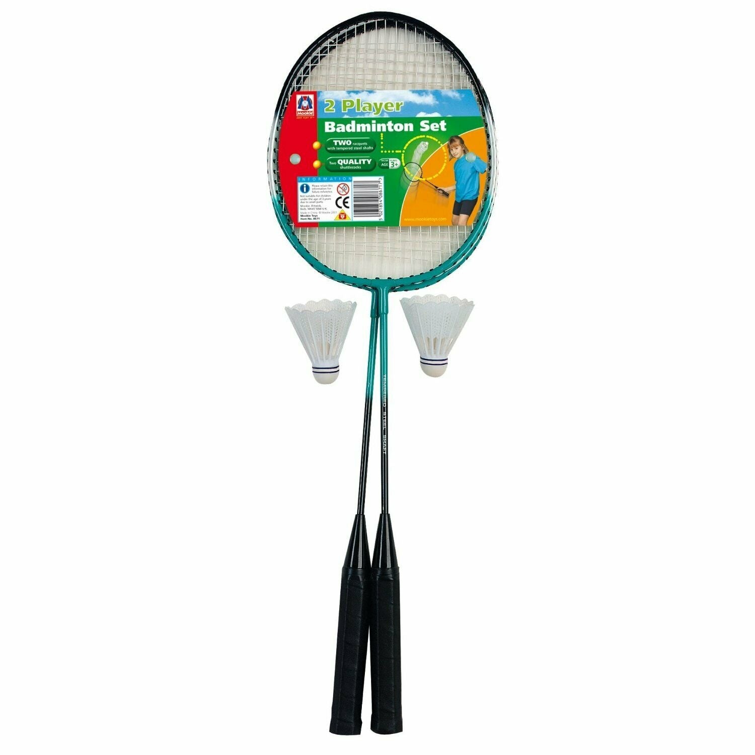 Mookie 2 Player Badminton Set 8671